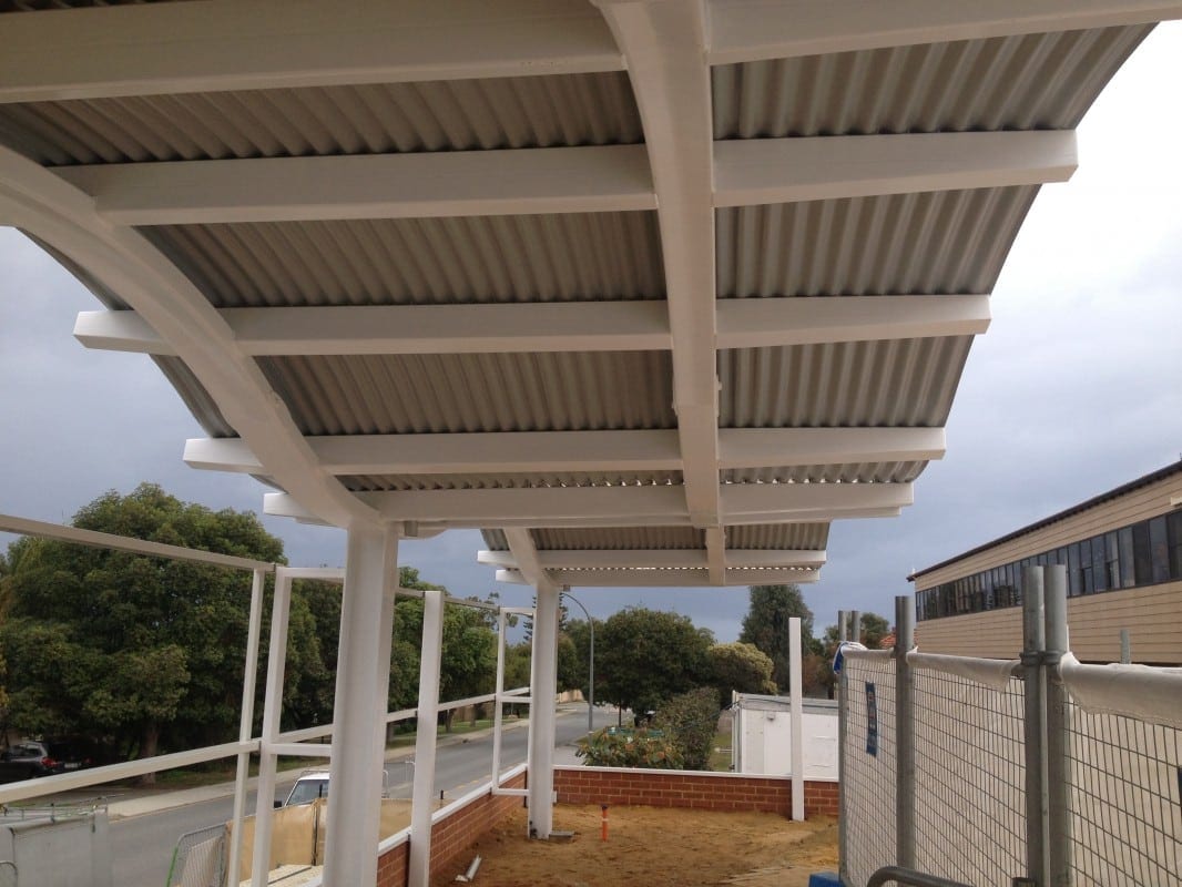Curved Roofing Products in Perth, WA | Rainfill Tanks